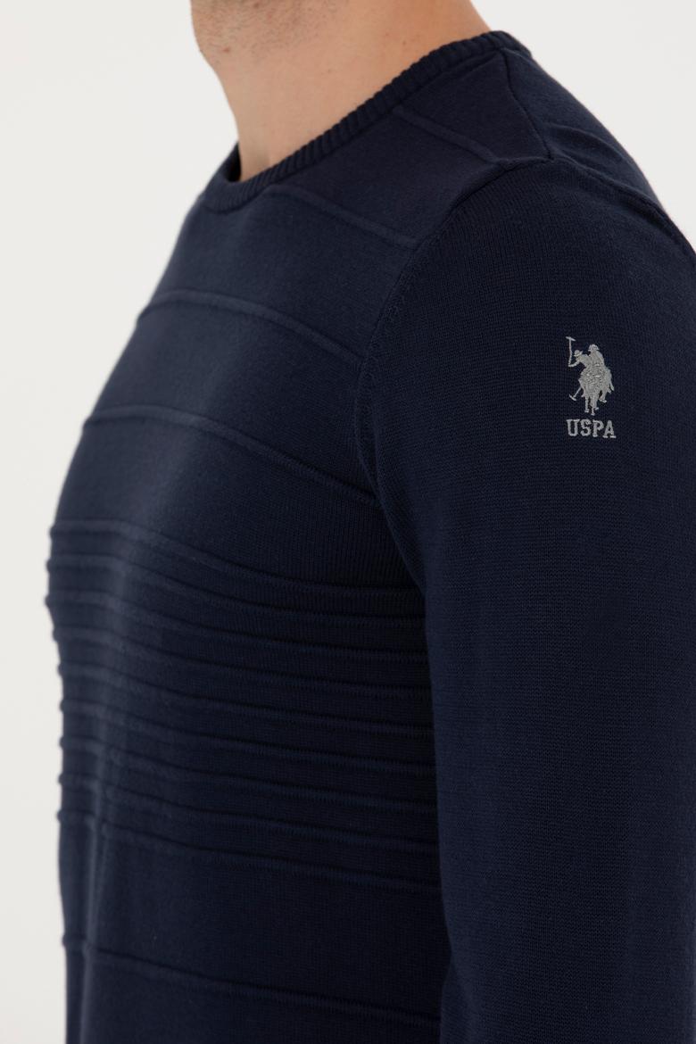 پلیور بافت مردانه یو اس پولو کد 1239002 | بانی استایل