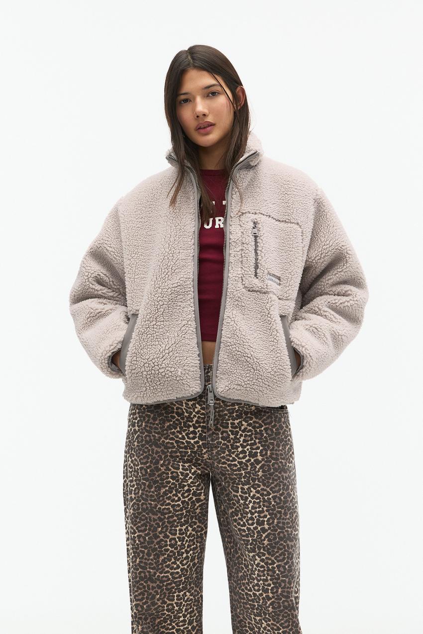 کاپشن پشمی زنانه پول اند بیر کد 1347085 | بانی استایل